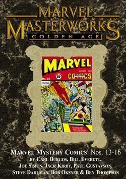 MMW GOLDEN AGE MARVEL COMICS HC 04 VAR ED 116 : Alex, Schomburg: Amazon ...