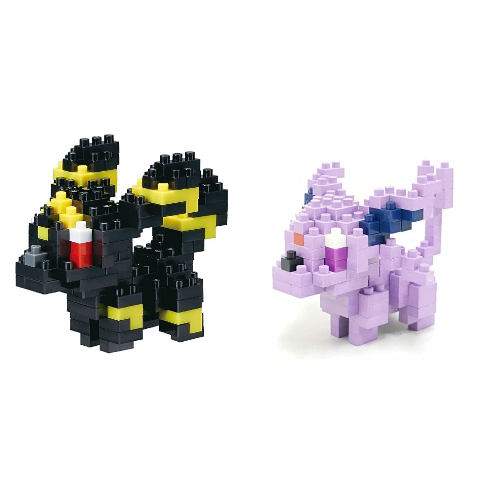 Amazon.co.jp: 【ナノブロック ポケモン セット】ポケットモンスターブラッキーNBPM_044 + ポケットモンスターエーフィNBPM_043 : おもちゃ