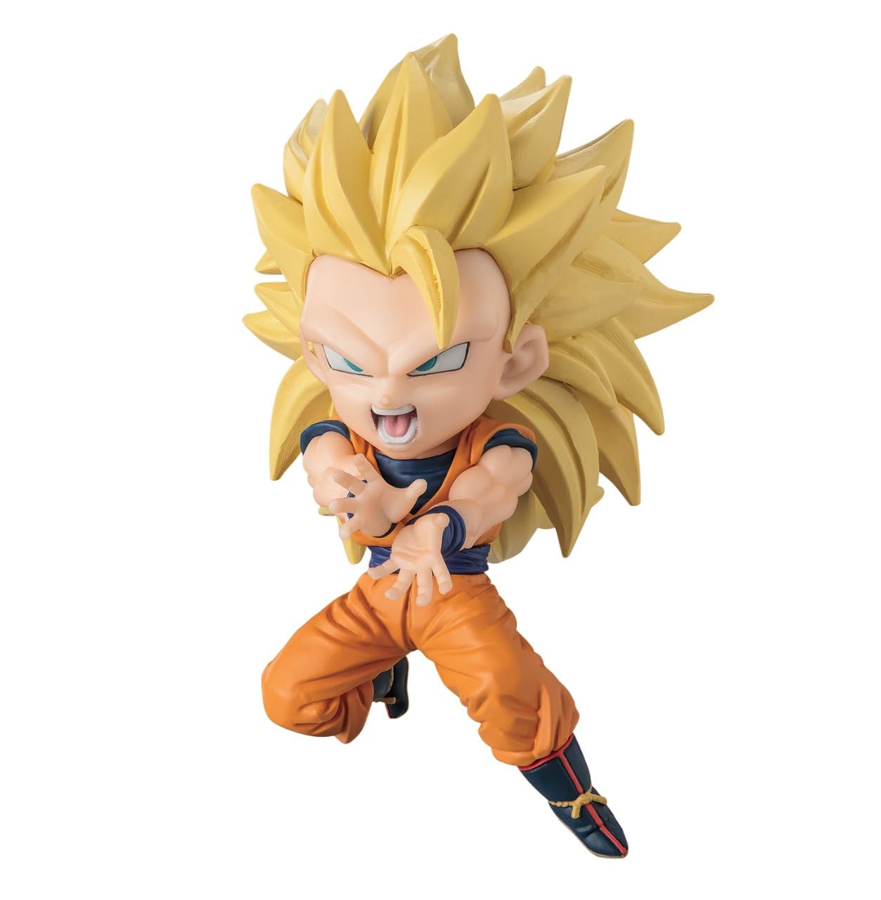 Buy Chibi Masters VE93841 Goku SS3 Bandai 8cm Mini Collectable Toy with ...