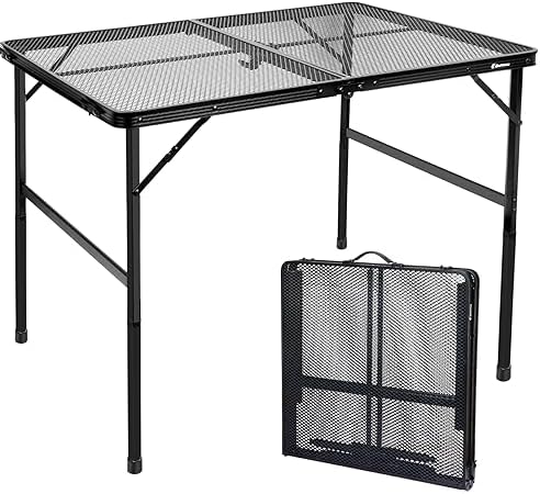 NEXT OUTDOORS 6FT/180CM Camping Table, Heavy Duty Plastic Outdoor ...