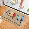 Amazon.com: Percozzi Spring Bird Kitchen mats Set of 2, Spring Door mat ...
