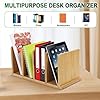 Amazon.com : Bamboo Desk Mail Organizer Countertop - 12 Inch Extra ...
