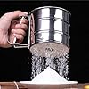 Amazon.com: Powder Sugar Sifter for Baking, Mechanical Flour Sifter ...