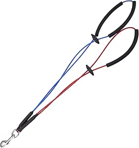 Amazon.com : Adjustable Double Loop Ropes for Dogs and Cats Grooming ...