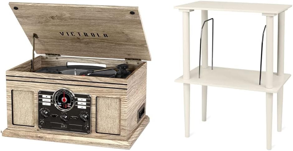 Amazon.com: Victrola Nostalgic 6-in-1 Bluetooth Record Player ...