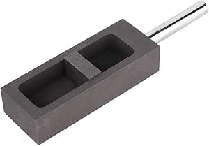 Amazon.com: Graphite Ingot Crucible High Density Thermal Conductivity ...