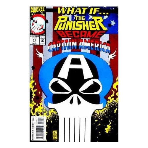 Amazon.com: What If? Vol.2 #51 "What If the Punisher Became Captain ...