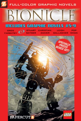 Amazon.com: Bionicle Boxed Set Vol. #5-9 (Bionicle Graphic Novels ...