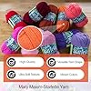 Amazon.com: Mary Maxim Starlette Yarn - Burnt Orange - Premium Acrylic ...