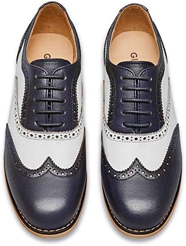 Amazon.com | Women's Oxfords Hand-Made Multi Color Wingtip Derby Lace ...