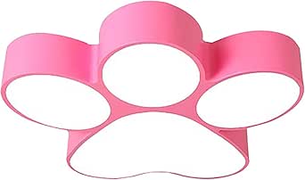 Amazon.com: JIXDILO Cute Dog Paw Ceiling Light Fixture,Cartoon Flush ...