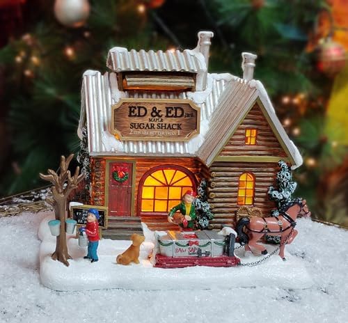 Amazon.com: MOMENTS IN TIME 9”H Hand-Painted Polyresin LED Lighted ...