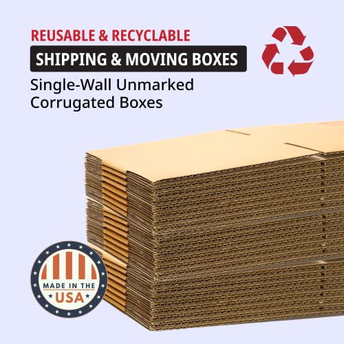 Snapklik.com : TAPE LOGIC 20 X 12 X 12 Corrugated Cardboard Boxes, Long ...