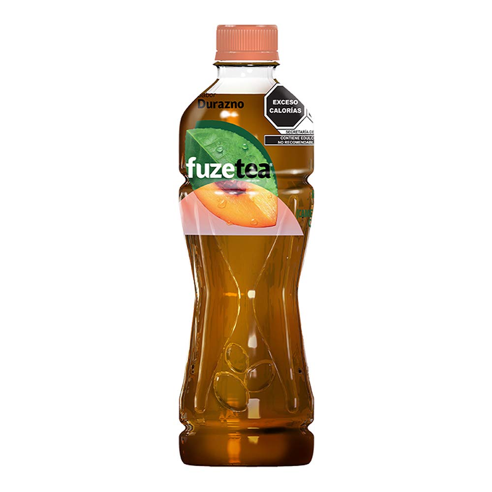 Fuze Tea 6 Pack Té Negro y Durazno 600 ml cada uno. : Amazon.com.mx ...