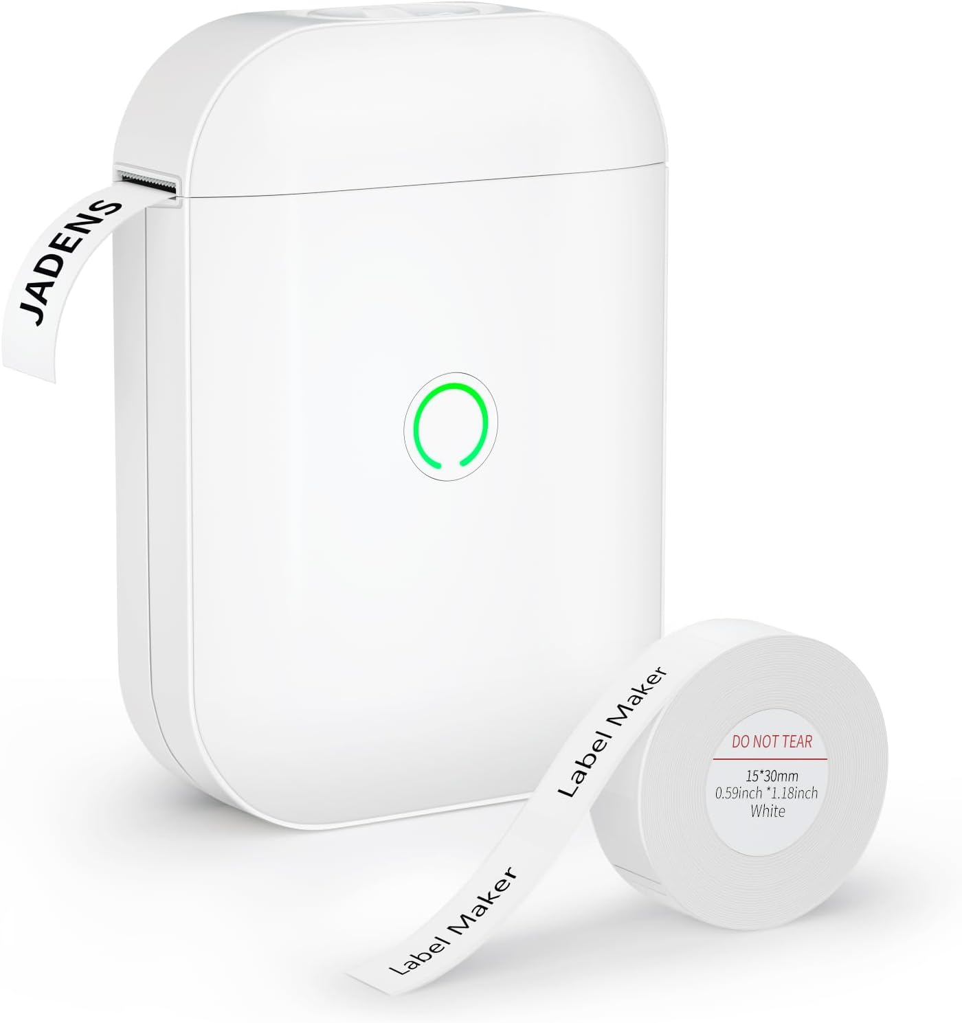 Amazon.com : JADENS D11 Pro Portable Bluetooth Label Maker with Tape - Mini Label Printer for ...