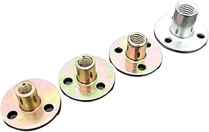 Amazon.com: IOFIT 1Pcs M6 M8 M10 M12 Flange Motor Shaft Coupling Three ...