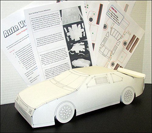 Buy Auto Vynamics - PPRMDL-RACECAR-MODERN - Detailed Race Car Paper ...
