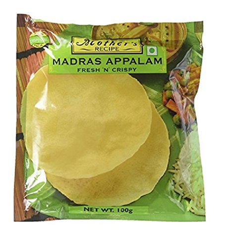 Mother's Recipe Madras Appalam, 100g : Amazon.in: Grocery & Gourmet Foods
