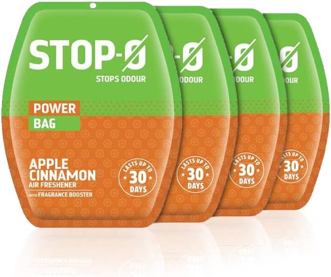 Stop-O Power Bag Bathroom Air Freshener - 40 G (10Gx4) | Combo Pack ...