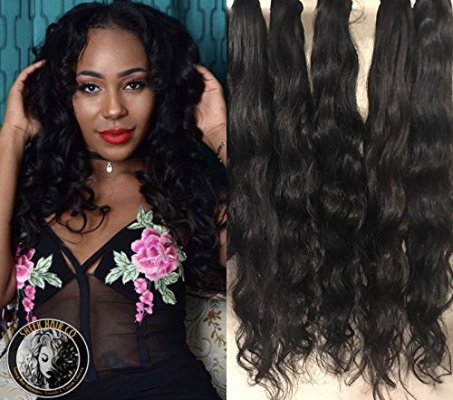 Amazon.com : Sheek Hair Co 22 Inch Indian Virgin Raw Human Hair ...
