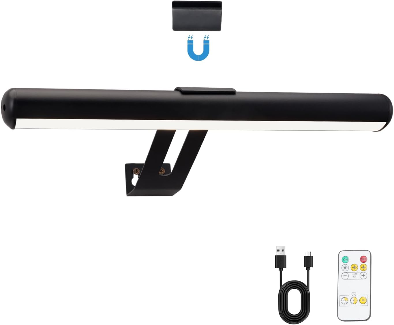 SPARKGEMEI Picture Light, Rechargeable Picture Light for Paintings with ...