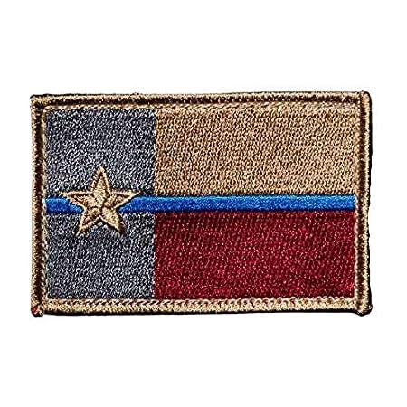 Amazon.com: Nine Line Thin Blue Line Texas Patch - 2" x 3" Badge - Hook ...