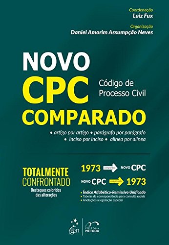Amazon.com: Novo CPC Comparado. Código de Processo Civil. Lei 13.105 ...