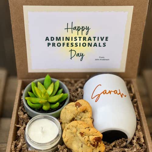 Amazon.com: HAPPY ADMIN PROFESSIONALS DAY Gift Box | Gift for Secretary ...