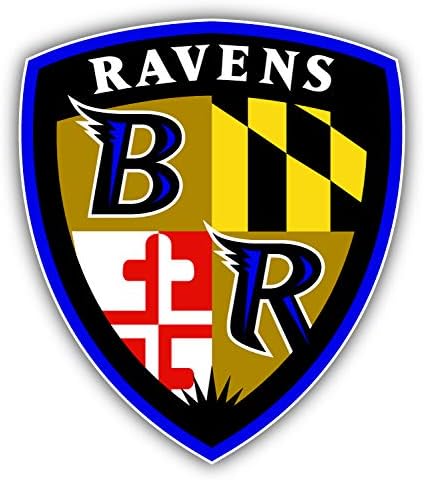 Amazon.com - Baltimore BR Shield Car Bumper Sticker Decal