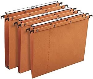 Suspension Files Elba Suspension File 30mm PP Foolscap Black (25 Pack ...