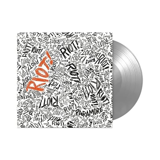 Paramore, Paramore, Paramore - Riot! FBR 25th Anniversary Silver Vinyl ...