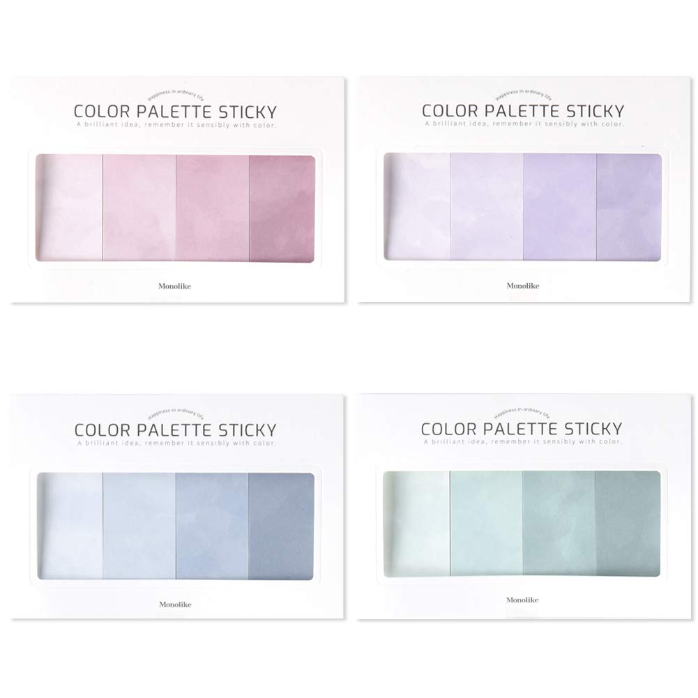 Amazon.com : Monolike Color Palette Sticky Color Painting 400 A Set 4P ...
