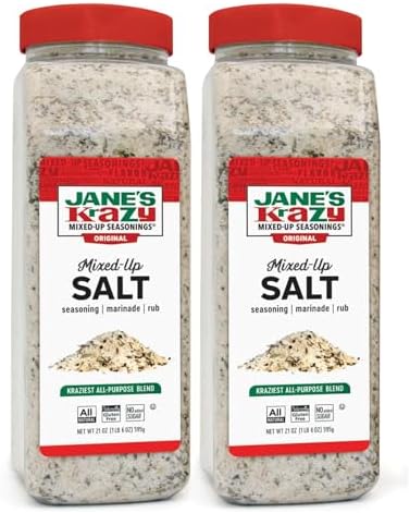 Amazon.com: Jane's Krazy Original Mixed-Up Salt, 21 oz (Pack of 2 ...