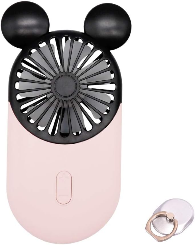 Amazon.com: DecoLife Cute Personal Mini Fan, Handheld & Portable USB ...