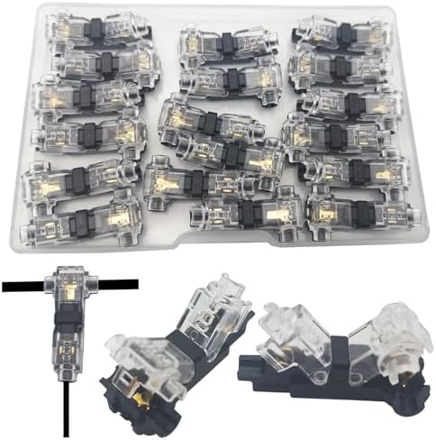 Quick Splice Connector, CTRICALVER 1-pin 1 Way Compact Wire T Type ...