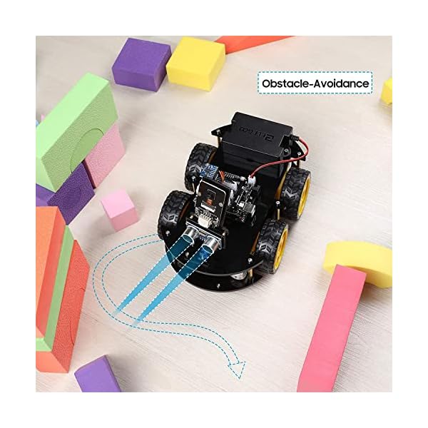 ELEGOO Kit de Coche Robótico Educativo y Stem de Juguete para Niño ...