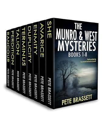 Amazon.com: THE MUNRO & WEST MYSTERIES Books 1-8: Eight gripping ...