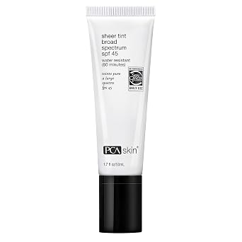 Amazon.com: PCA SKIN Sheer Tint Broad Spectrum SPF 45 - Universally ...