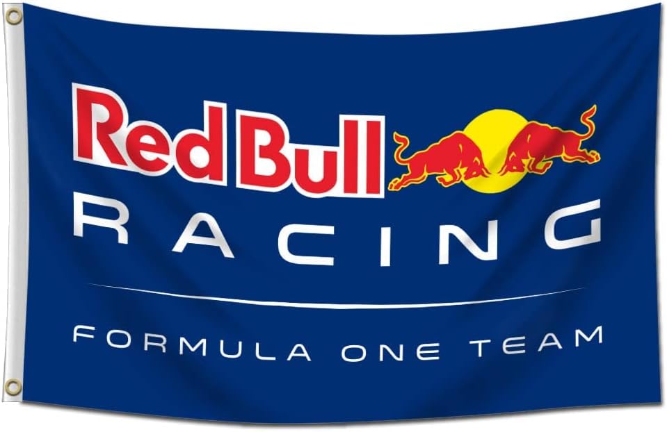 Amazon.com : Kasflag Red Racing Bull Flag Banner for Fans (3x5ft,150D ...