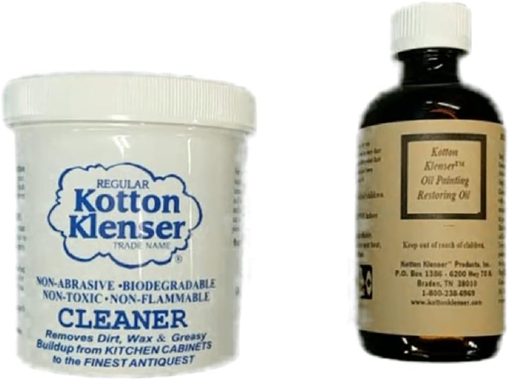 Amazon.com: Kotton Klenser OIL Painting Restoration Kit : Health ...