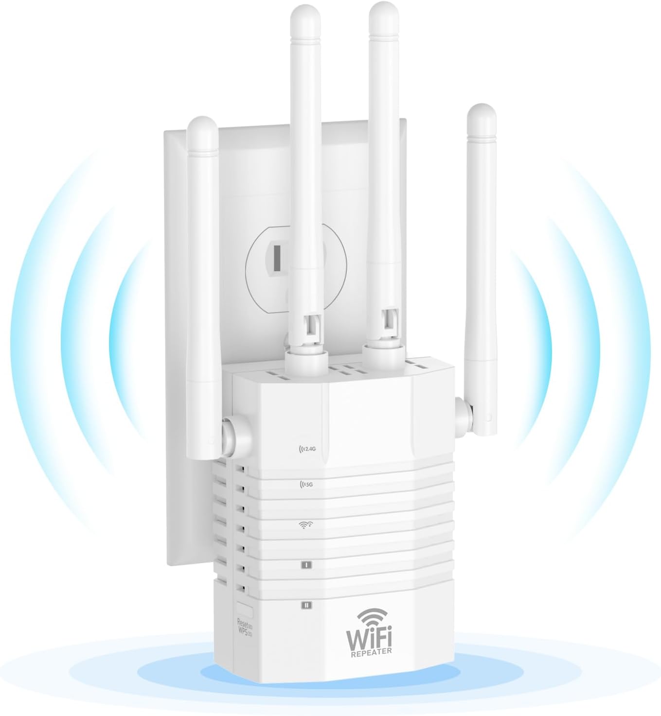 Amazon.com: WiFi Range Extender, Dual Band WiFi Extenders Signal ...