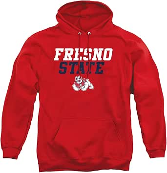 Amazon.com: Fresno State University Official Stacked Unisex Adult Pull ...