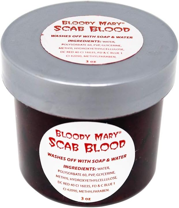 Amazon.com: Mehron Makeup Stage Blood | Edible Fake Blood Makeup for ...