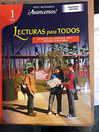 Avancemos! Lecturas Para Todos Teacher's Edition with North Carolina ...