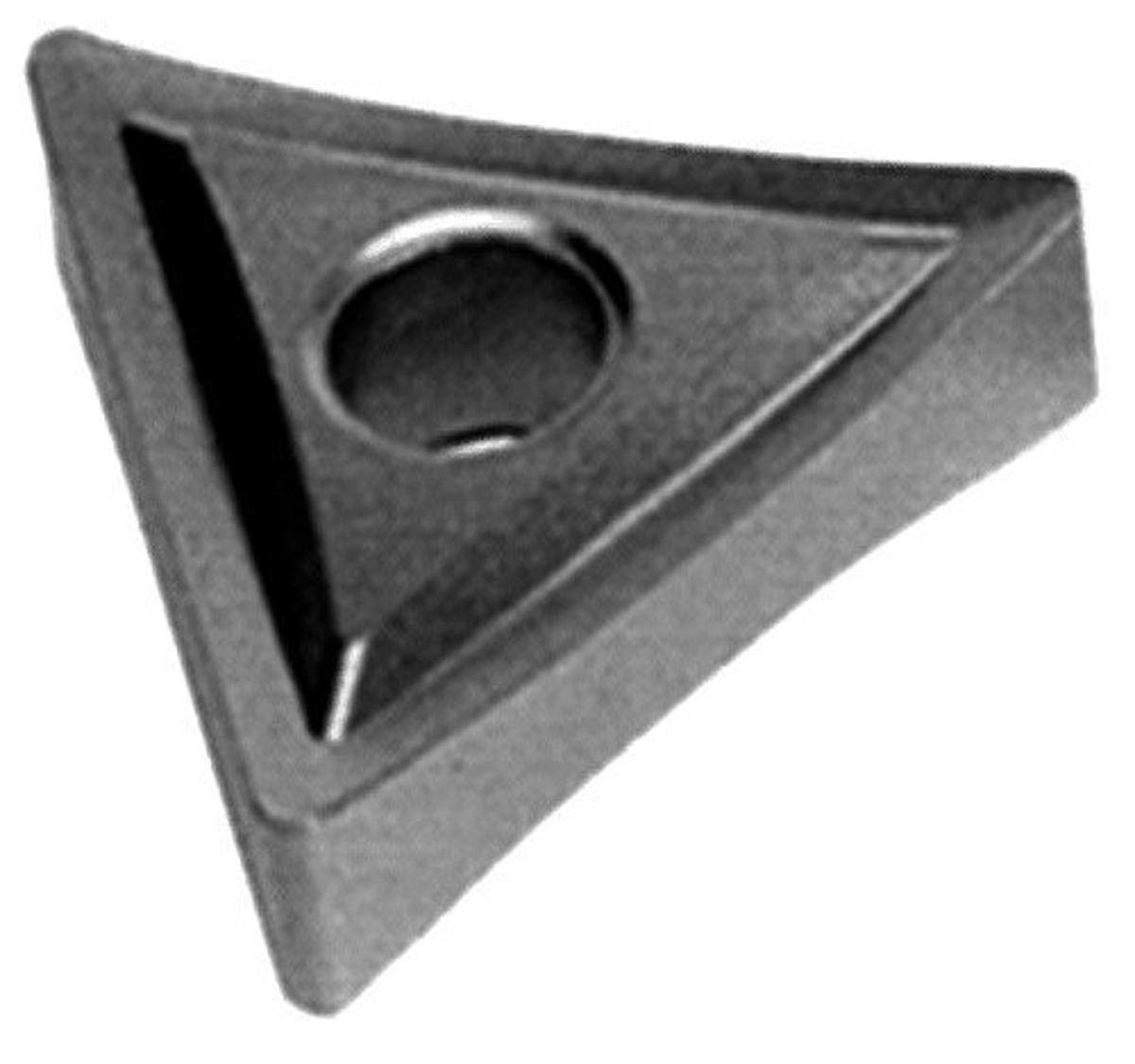 Cobra Carbide 41036 Solid Carbide Turning Insert, C520 Grade, Uncoated (Bright) Finish, TNMG ...