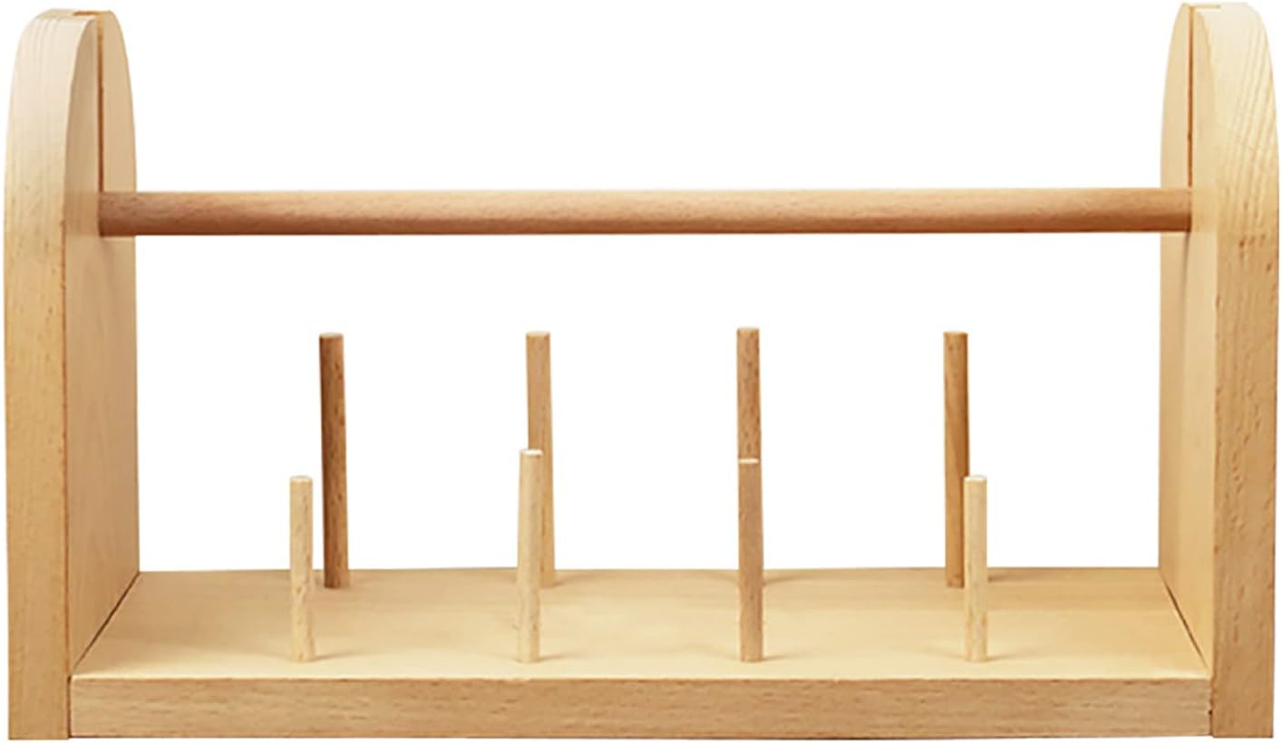 Amazon.com: Spool Thread Holder, Wooden Thread Holder, Durable Thread ...
