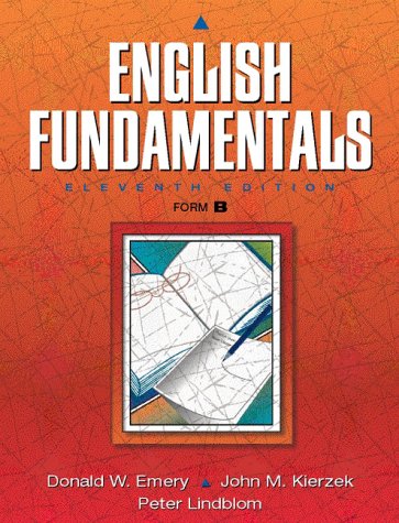 Buy English Fundamentals: Form B Book Online at Low Prices in India ...