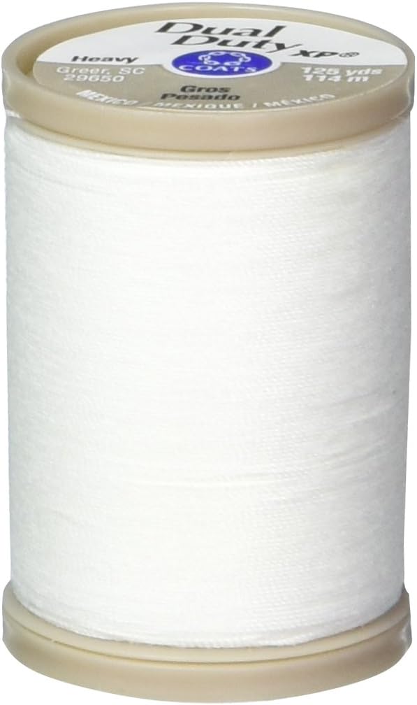 Amazon.com: Coats & Clark Inc. Coats Dual Duty XP Heavy Thread 125yd, White