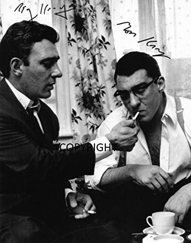 LIMITED EDITION KRAY TWINS SIGNED PHOTOGRAPH + CERT PRINTED AUTOGRAPH ...