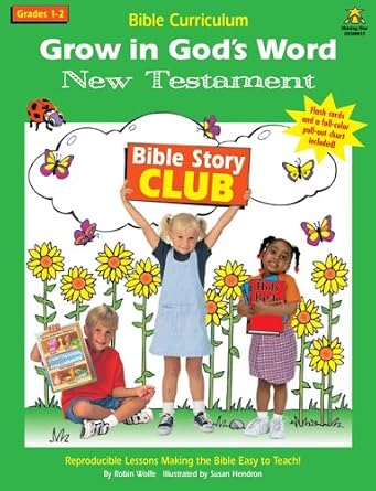 Grow in God's Word-New Testament: Grade 1-2 (Bible Curriculum) | Amazon ...